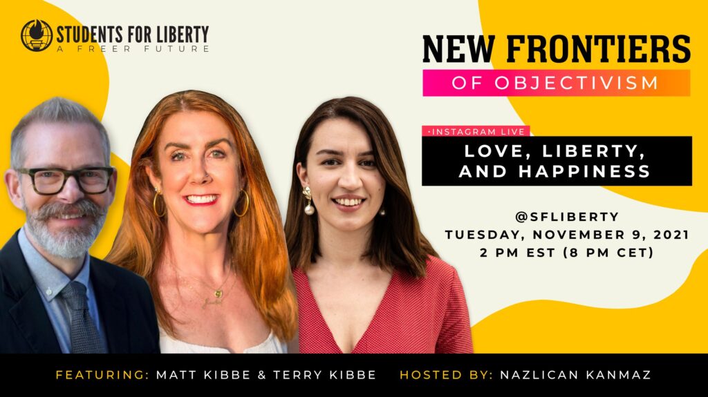 Love, Liberty, and Happiness with Matt Kibbe & Terry Kibbe - Students ...