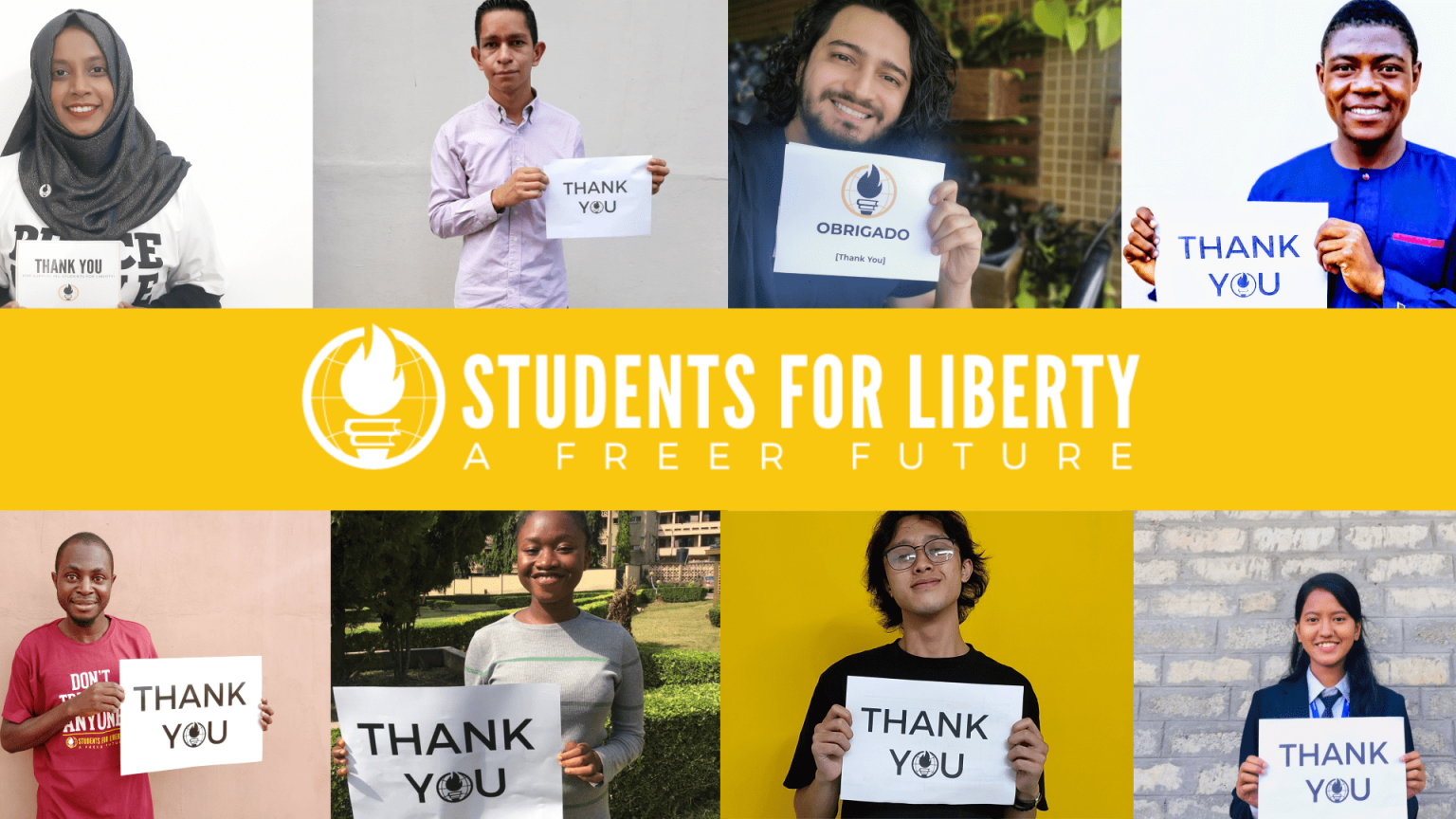Thank you from SFL’s students - Students For Liberty