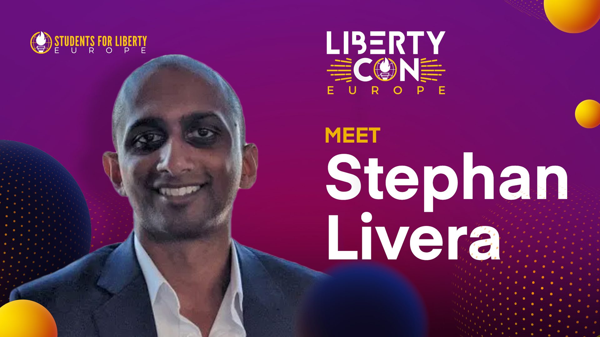 Six speakers you don’t want to miss at LibertyCon Europe - Students For ...