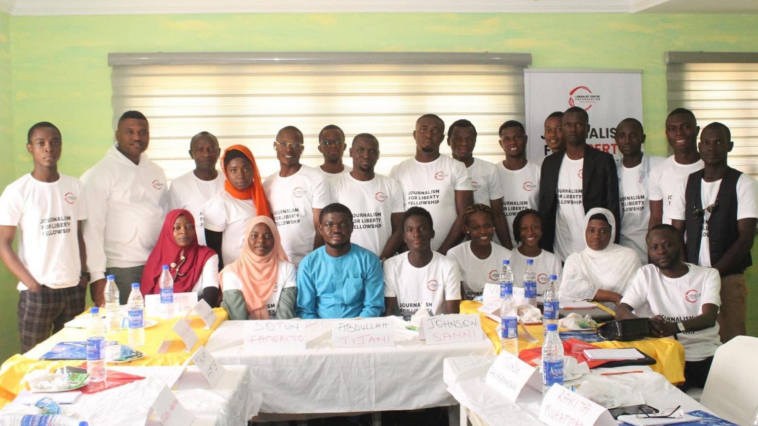 Abdullah Tijani and Sanni Johnson organize an inaugural Journalism for ...