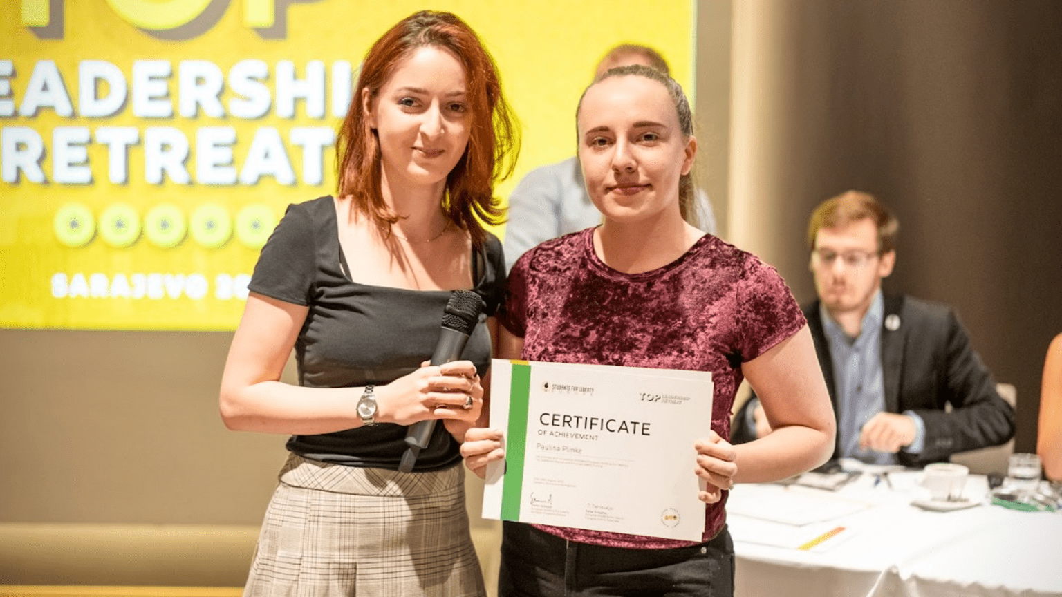 Paulina Plinke defends a dissertation about Students For Liberty ...